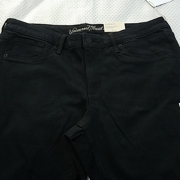 Universal Thread | Jeans | Nwt Universal Thread Mid Rise Black Jeggings ...